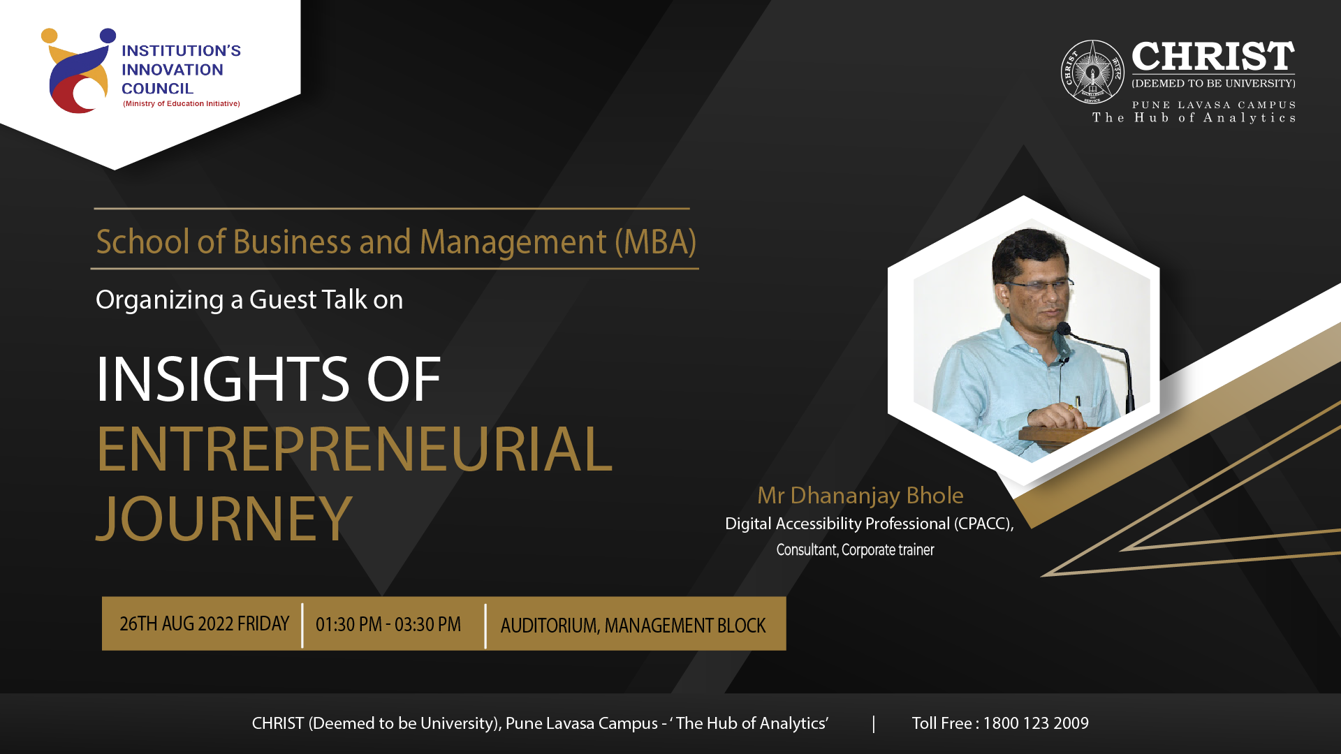 CHRIST (Deemed to be University), Pune Lavasa Campus